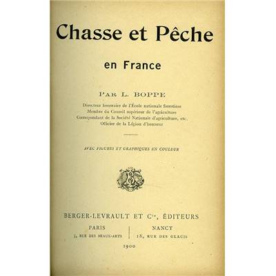 Montbel livre chasse vénerie librairie livres Boppe pêche gibier